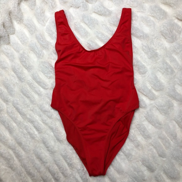 Dixperfect | Swim | Nwt Dixperfect Sexy Red One Piece Swimsuit | Poshmark